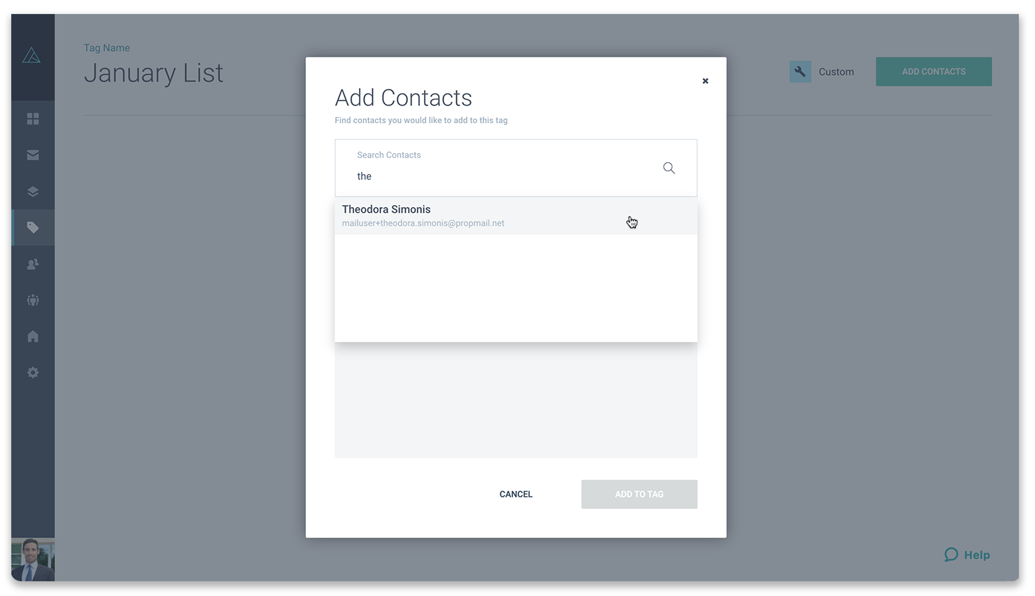 Add multiple contacts to a tag – ActivePipe