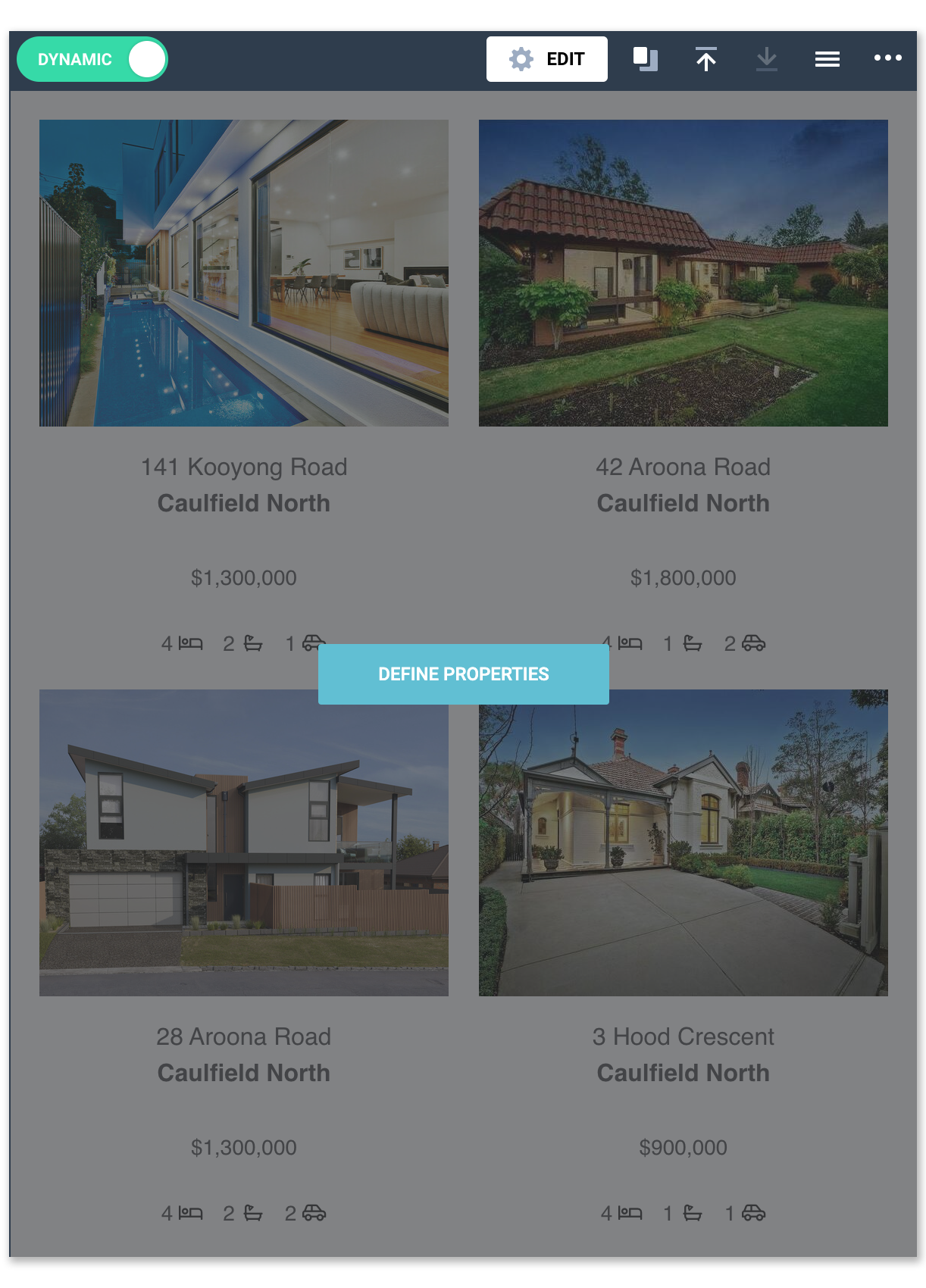 Show more or less properties in a grid, list or table property panel – ActivePipe