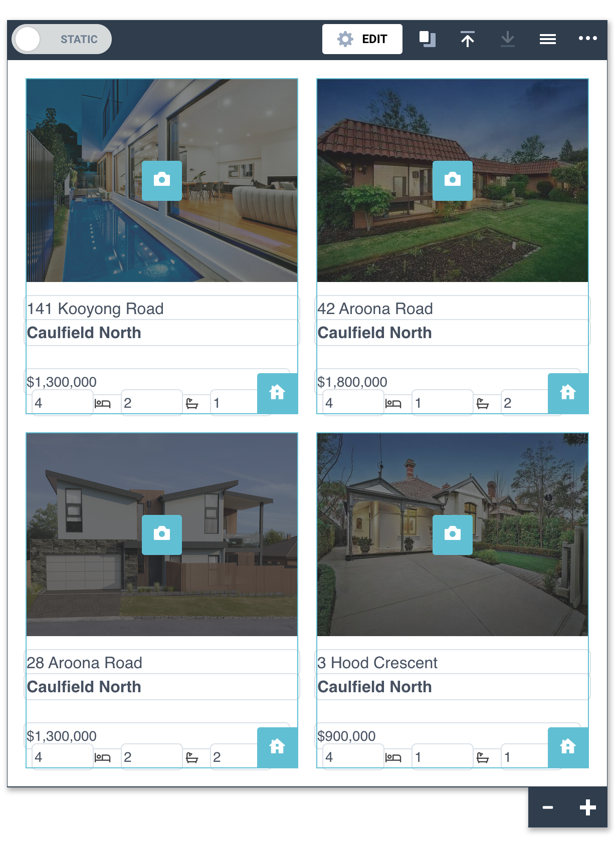 Show more or less properties in a grid, list or table property panel – ActivePipe