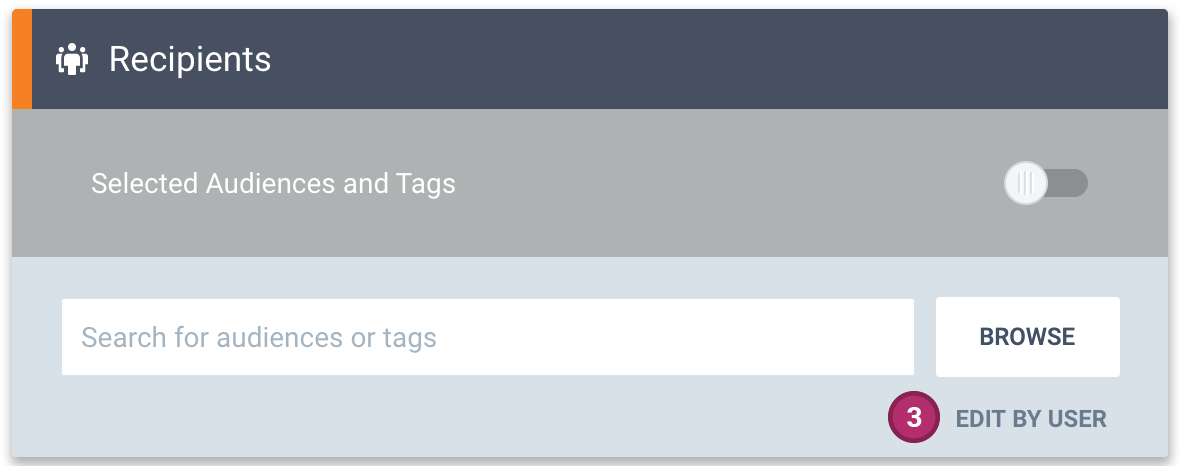 Send on behalf of your Users, and select their recipients - Admin level – ActivePipe