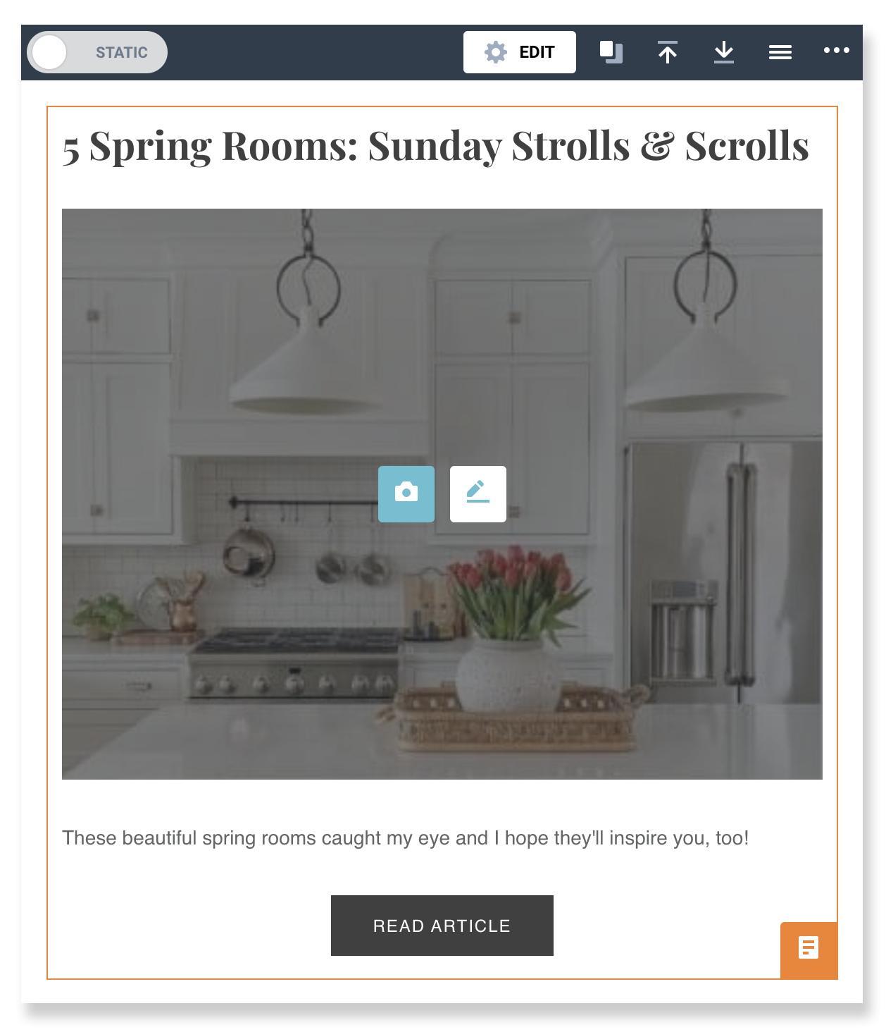 Add or update a SmartFeed article in an email – ActivePipe