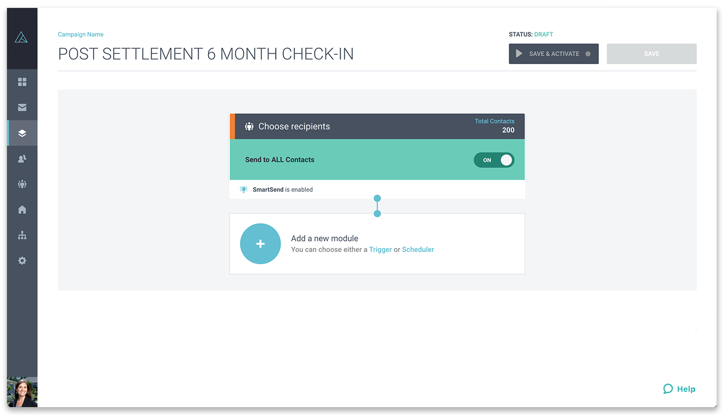 Send an email at a selected time before or after an event – ActivePipe