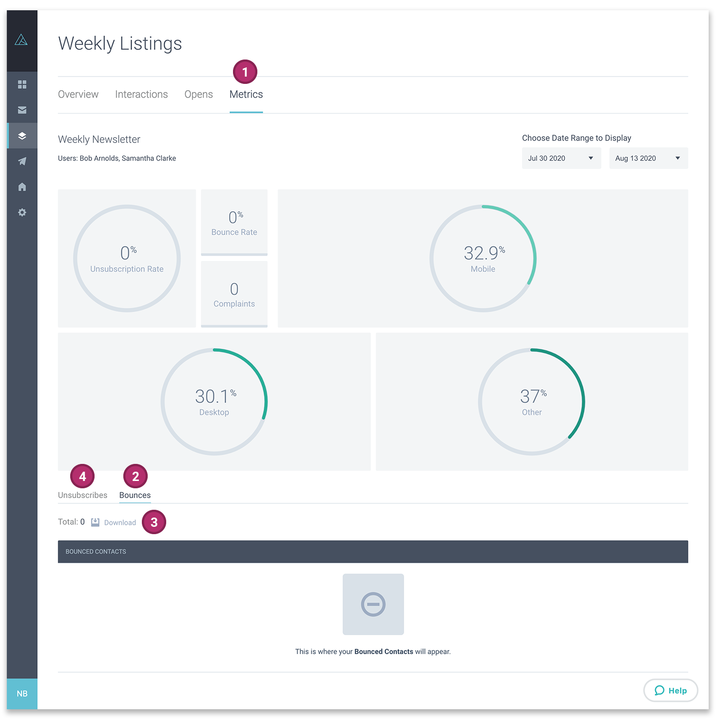 How can I find details on bounced emails? – ActivePipe